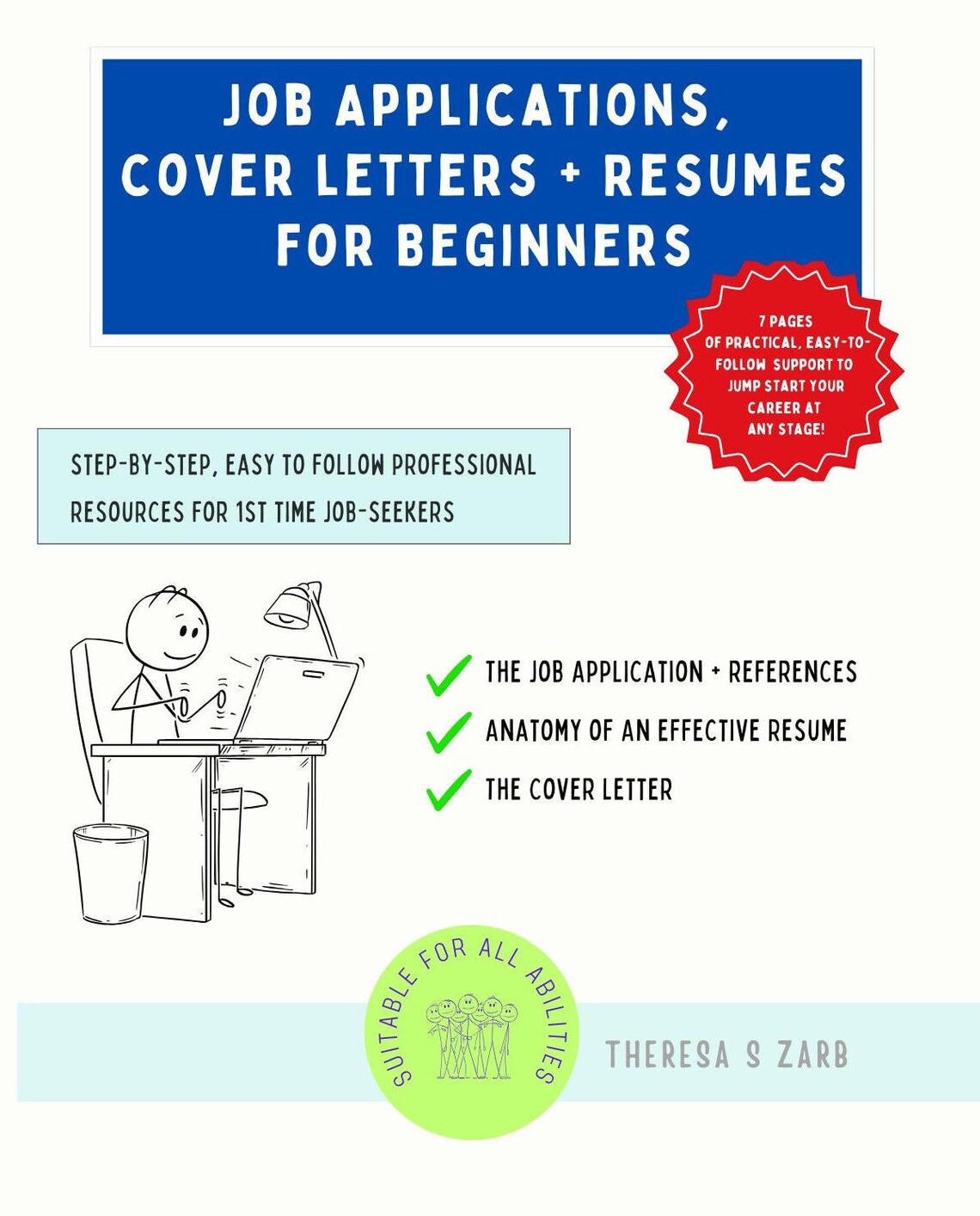 Resumes + Cover Letters for Teens, First Time Job Seekers, Resumes for ...
