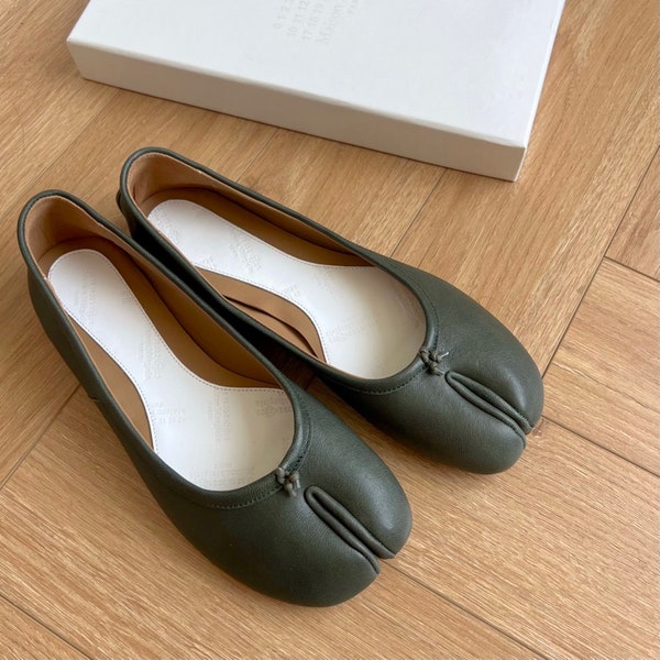 Split Toe Shoes Women Women's Tabi Ballet Flats - Split Toe Japanese ...