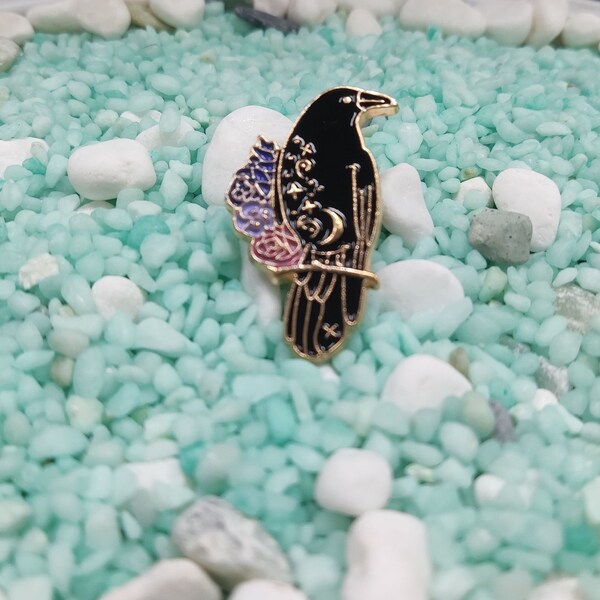 Blue Bird Pin - Etsy