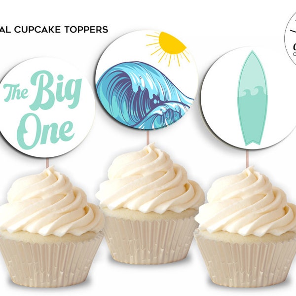 Wave Cupcake - Etsy