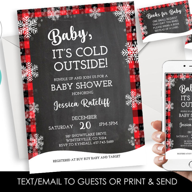 Red Baby Shower - Etsy