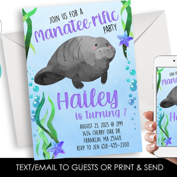 Manatee - Etsy