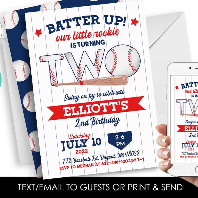 Baseball Party - Etsy