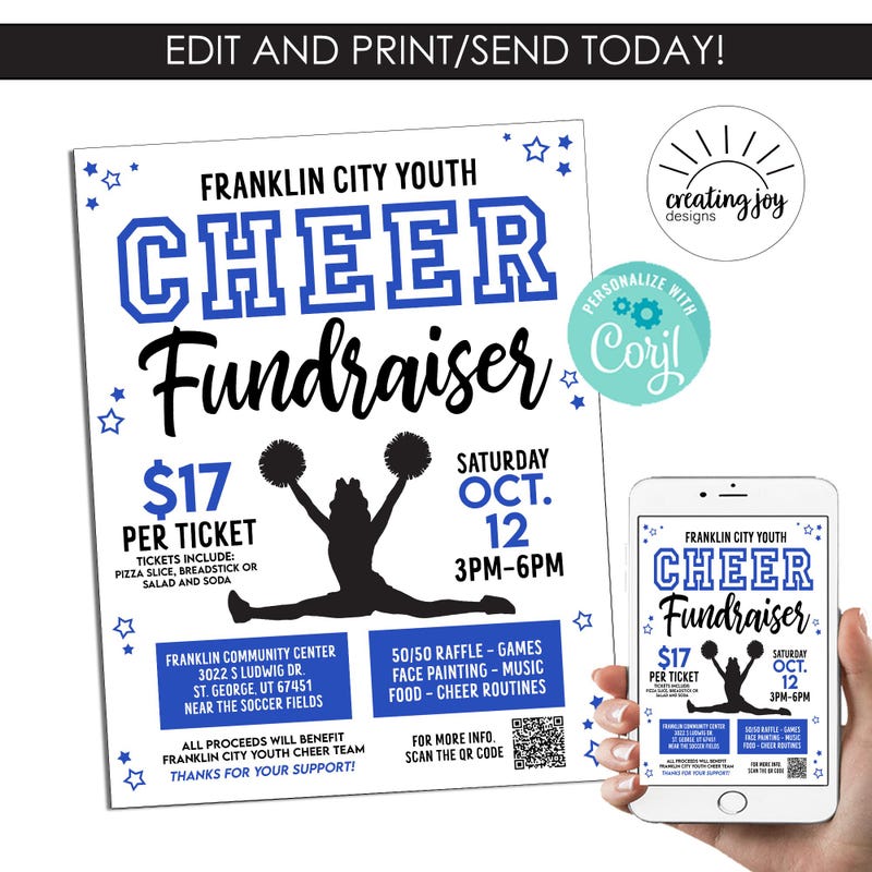 Cheer Flyers - Etsy