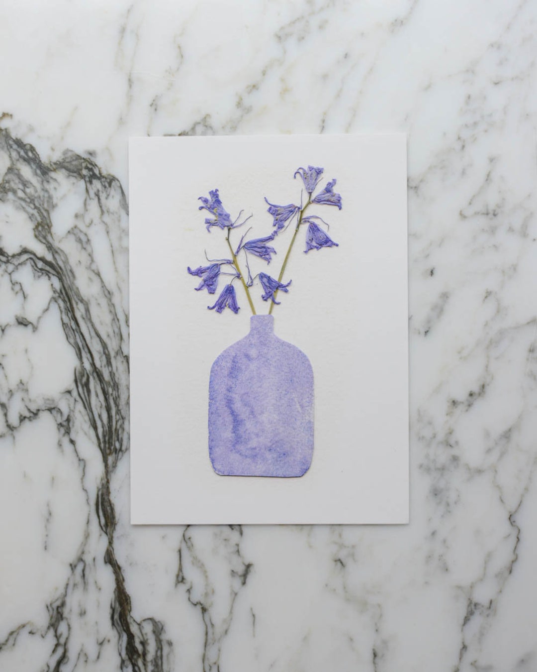 Little Flower Joys - Bluebell | Print Reproduction Artwork of Pressed ...