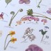 April Dawn | Print Artwork of Pressed Spring Flowers | 100% Cotton Rag ...