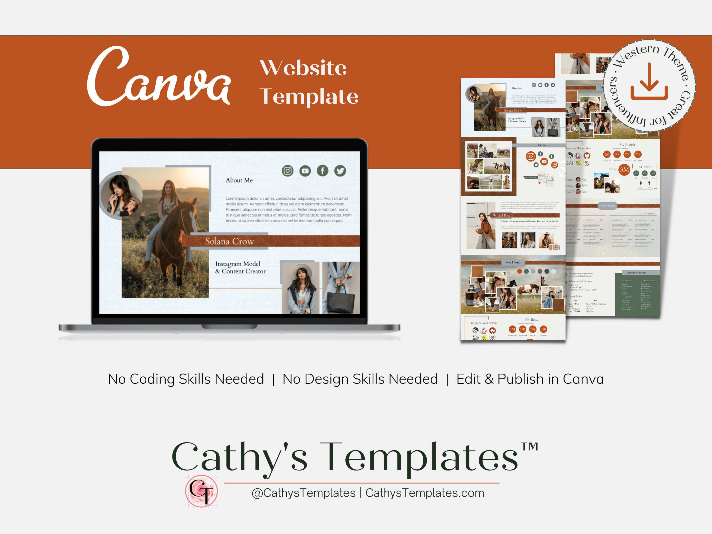 Western Theme Website Templates Western Theme Graphics, Designs