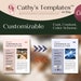 4 Page Newsletter Template Company Newsletter 8.5 X 11 Newsletter ...