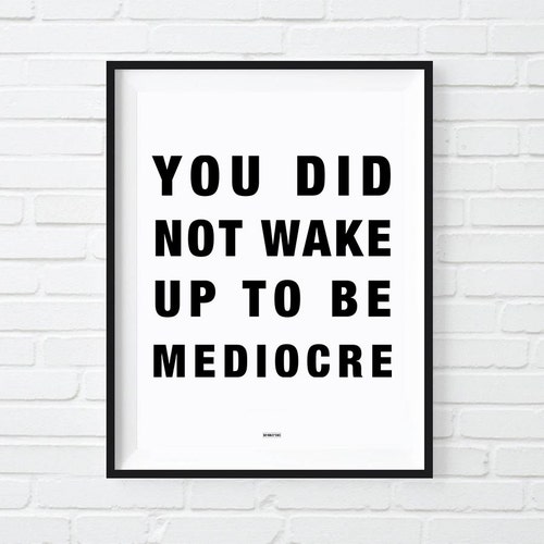 Cool Motivational Print Motivational Poster Gift for Boss - Etsy