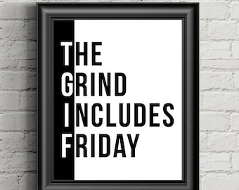 Grind Art Print - Etsy