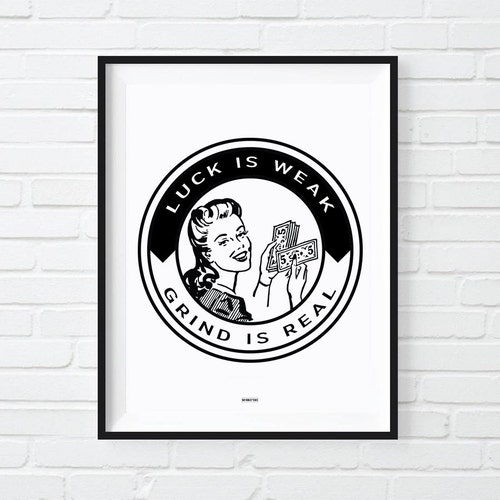 FEAR IS A LIAR Print Motivational Print Office Decor Black | Etsy