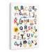 Estonian Alphabet Poster Children's Print estonian Letters Illustrated ...