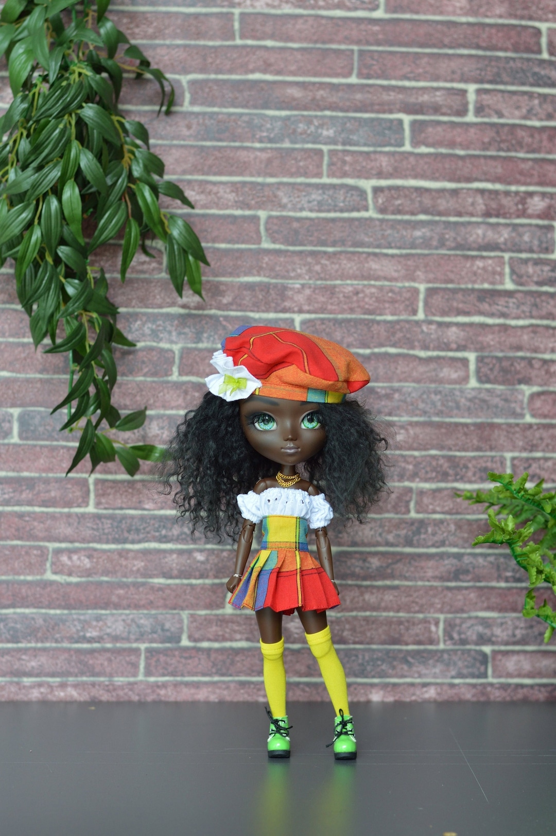 Outfit Yumi Creole [pullip = Obitsu 27cm / 26cm / 25cm / 24 Cm] - Etsy