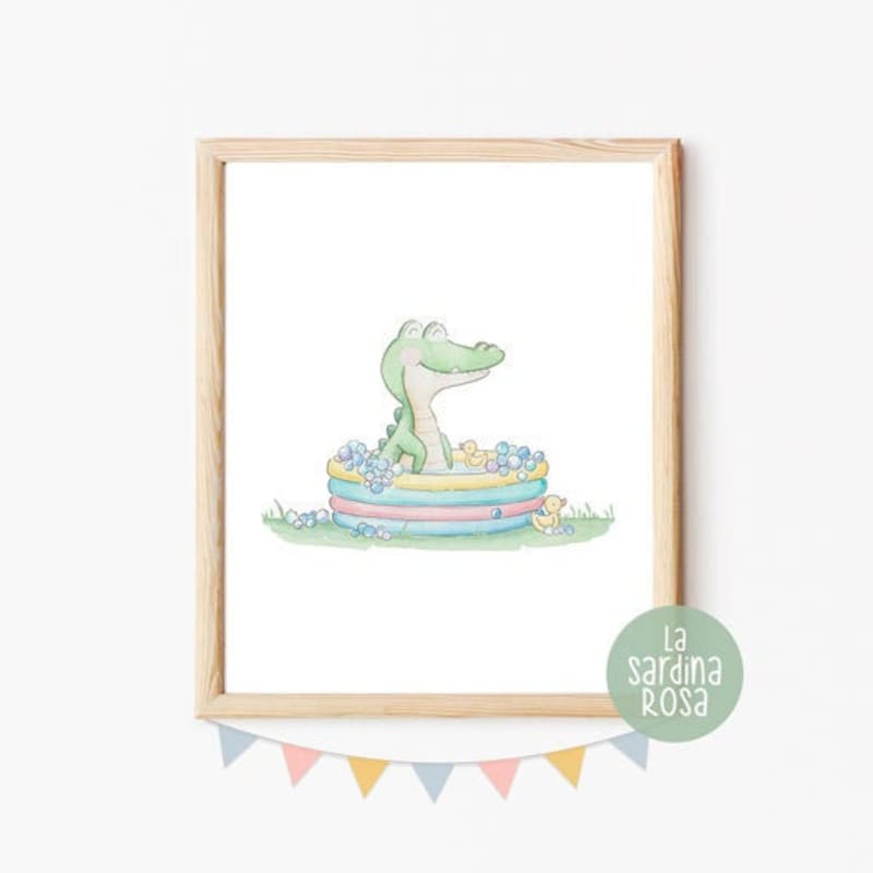 Alligator Nursery - Etsy