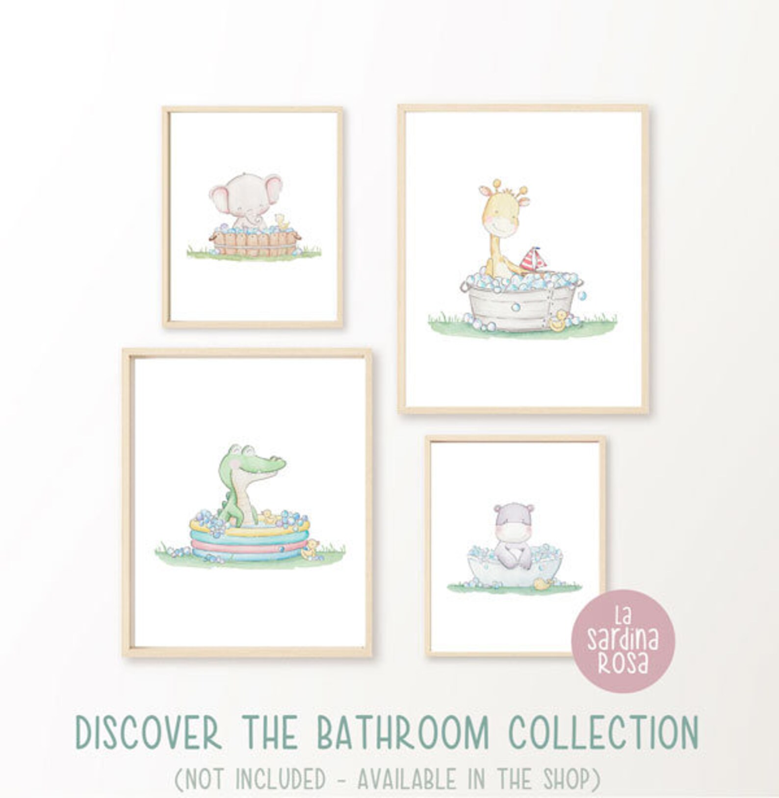 Panda Nursery Print, Baby Room Decor, Panda Bear Wall Art, Kids ...