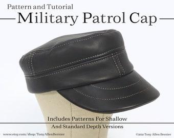Military Hat Pattern | Etsy