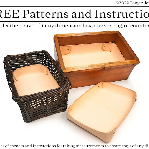 Leather Tray - Etsy