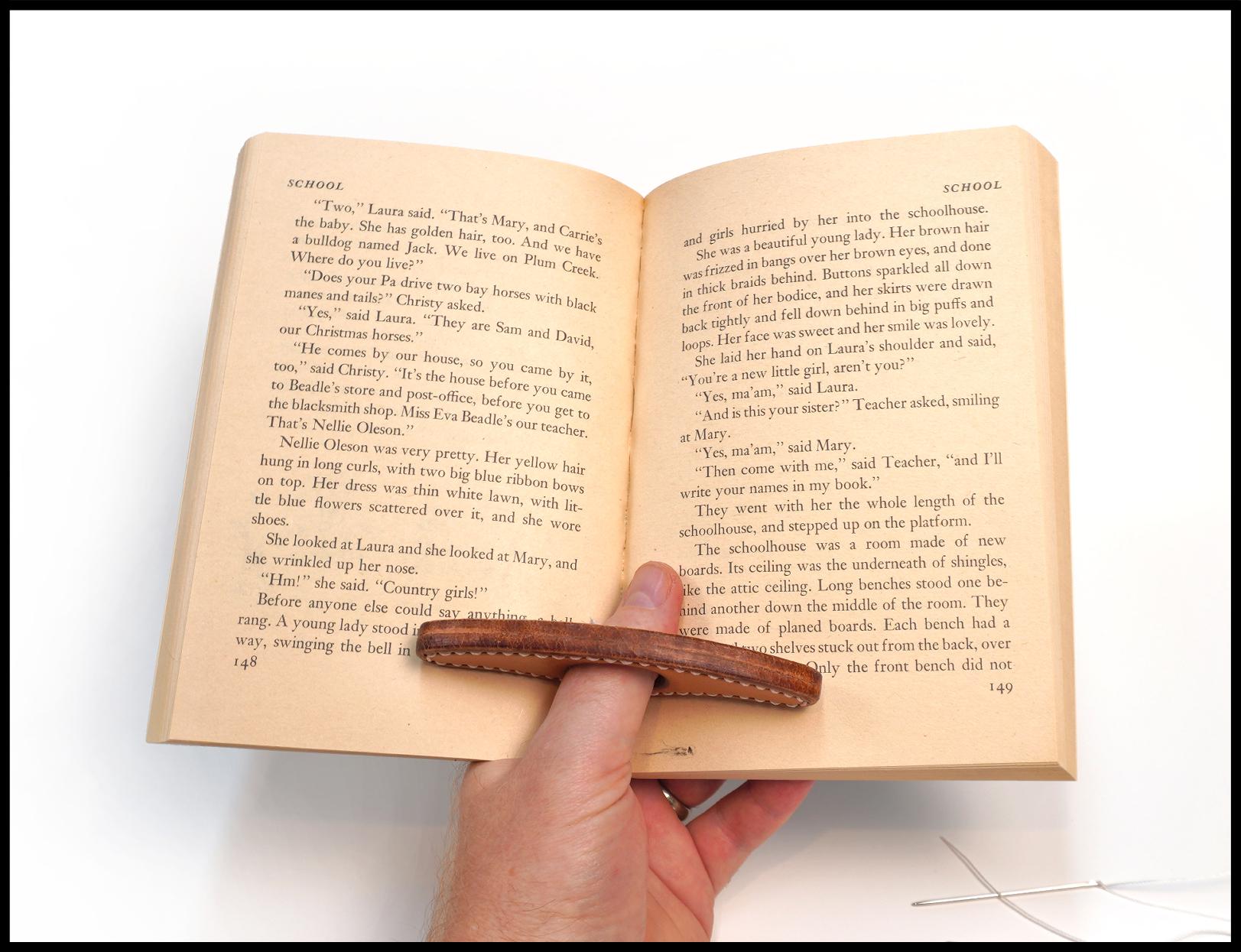 Leather Page Holder Patterns. Printable PDF Leathercraft Patterns for ...