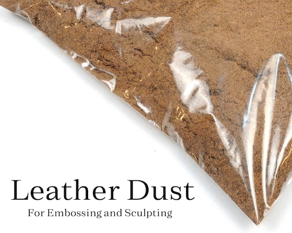 Leather Dust for Sculpting and Embossing. Proceeds From This - Etsy