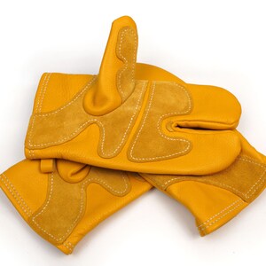 Leather Work Mitten and Hybrid Glove Patterns, DIY Leathercraft ...