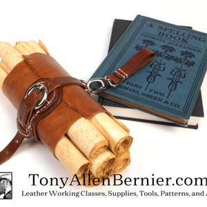 Leather Book Holder Patterns That Also Hold Scrolls, Spells, Maps, and ...