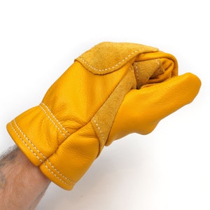 Leather Work Mitten and Hybrid Glove Patterns, DIY Leathercraft ...