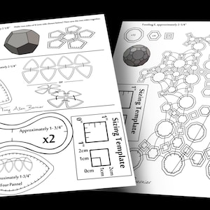 Footbag Patterns for 13 Different Style and Panel Designs With Step by ...