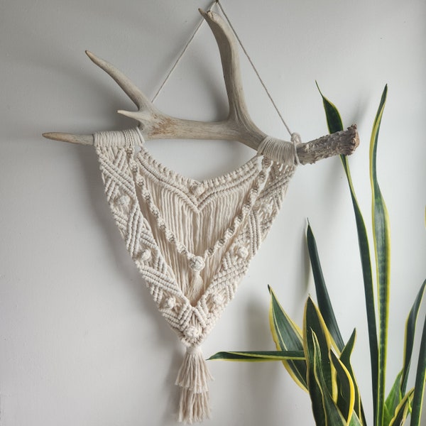 Deer Antler Macrame - Etsy