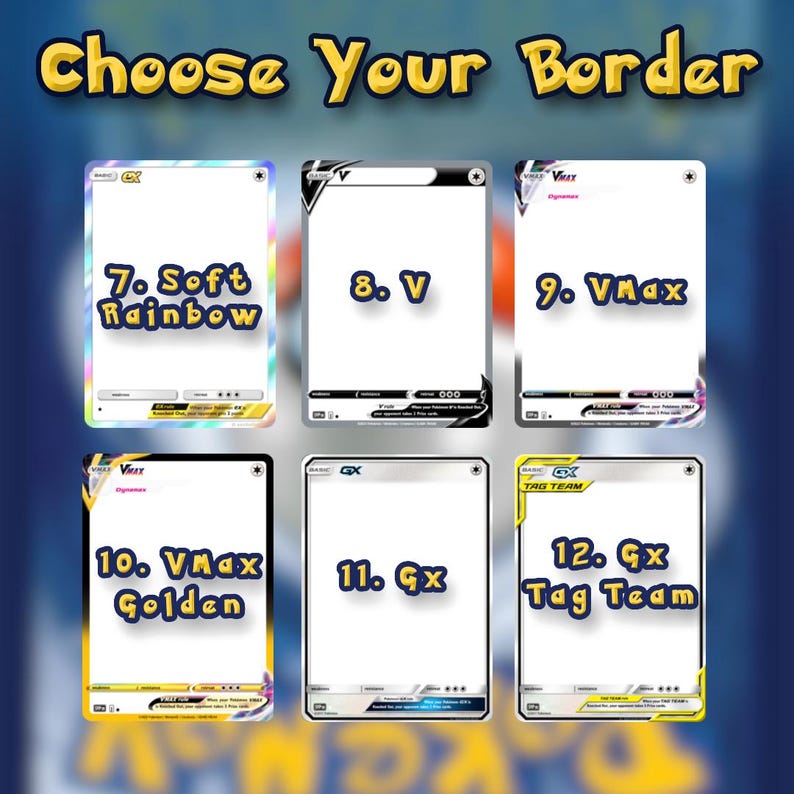 Custom Pokémon Card Portrait – Personalized Pet, Couple, & Trainer ...
