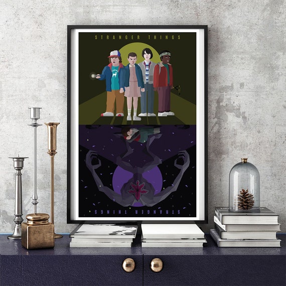 Stranger Things Poster | Etsy