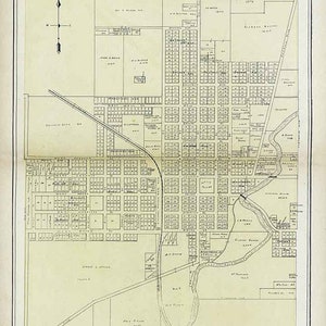 1905 Map of Paulding County Ohio - Etsy