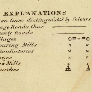 1829 Map of Westchester County New York - Etsy