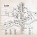 1858 Town Map of Lima Livingston County New York - Etsy