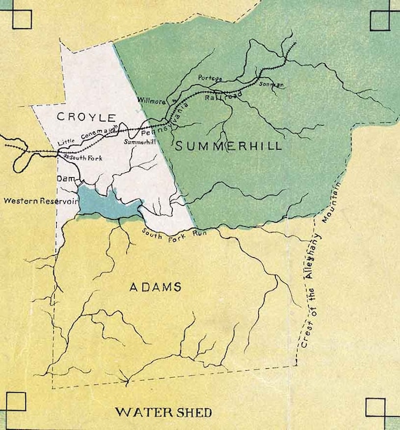 Tourist Map Of Johnstown Pa