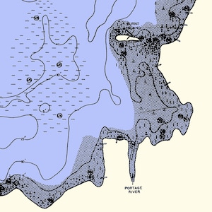 1936 Map of Manistique Lake Mackinac and Luce County Michigan - Etsy