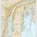 2018 Nautical Chart of Detroit River - Etsy