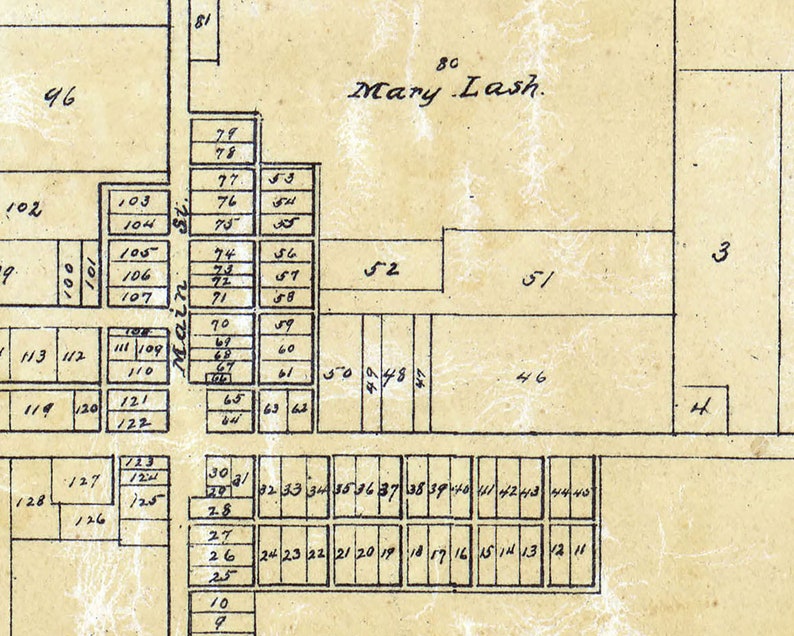 1897 Town Map of Polk Ashland County Ohio - Etsy