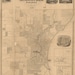 1858 Map of Milwaukee Wisconsin - Etsy