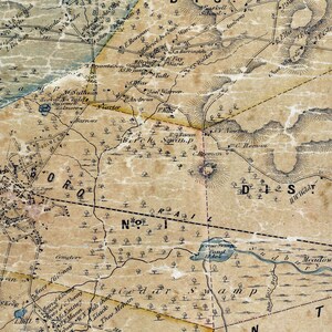 1855 Town Map of Westboro Worcester County Massachusetts - Etsy