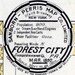 1892 Town Map of Forest City Susquehanna County Pennsylvania - Etsy