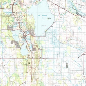 1978 Topo Map of Arcadia Florida Quadrangle Lake Placid - Etsy