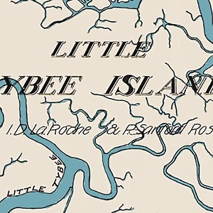1906 Map of Tybee Island Georgia - Etsy