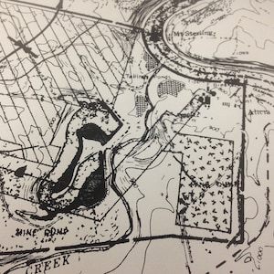1988 Robena Coal Mine General Plan Map Reproduction Greene County Pa - Etsy