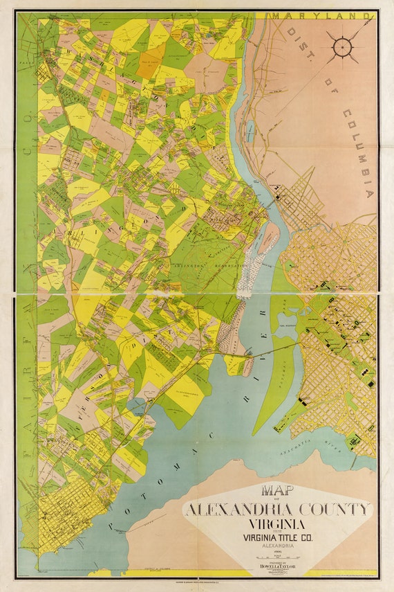 Alexandria Va County Map
