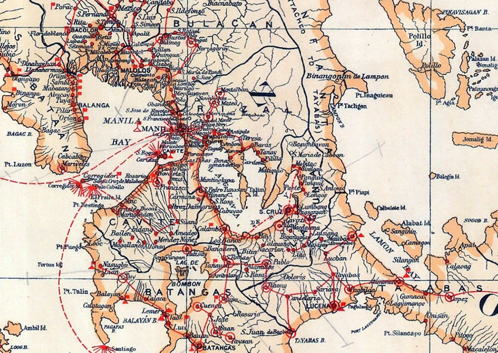 1902 Map of the Philippines - Etsy