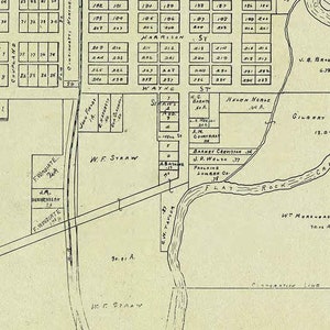 1905 Map of Paulding County Ohio - Etsy
