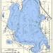 1971 Map of Fence Lake Vilas County Wisconsin - Etsy