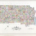 1891 Map of Plumstead Township Bucks County Pennsylvania - Etsy