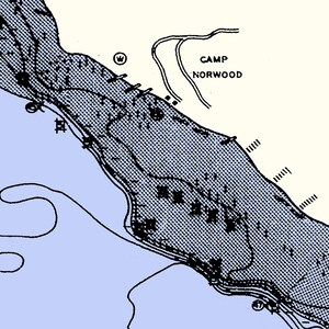 1939 Map of Black Lake Cheboygan & Presque Isle County Michigan - Etsy