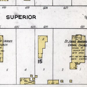 1920 Town Map of Genoa Ottawa County Ohio - Etsy